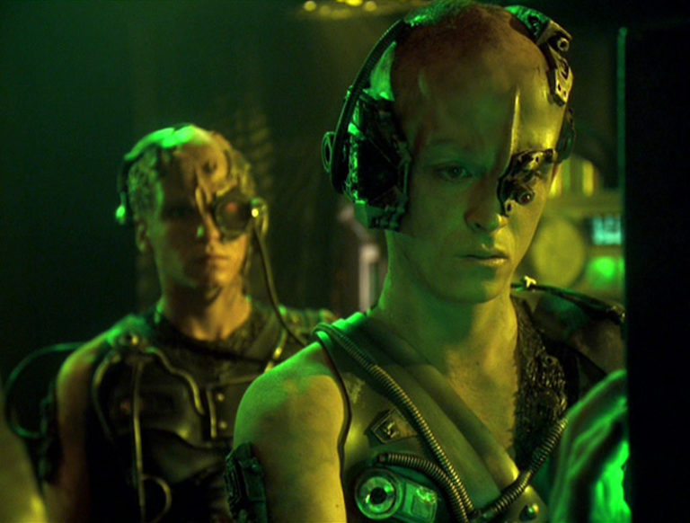 The Borg tried to convert the Enterprise -E’s navigational deflector ...