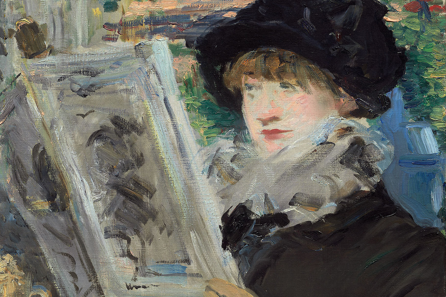 "Woman Reading" by Édouard Manet, c.1878