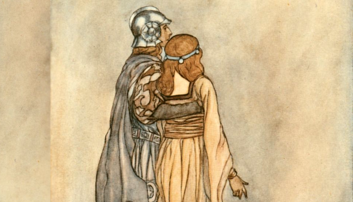 Illustration by Stephen Reid (From The High Deeds of Finn and other ...
